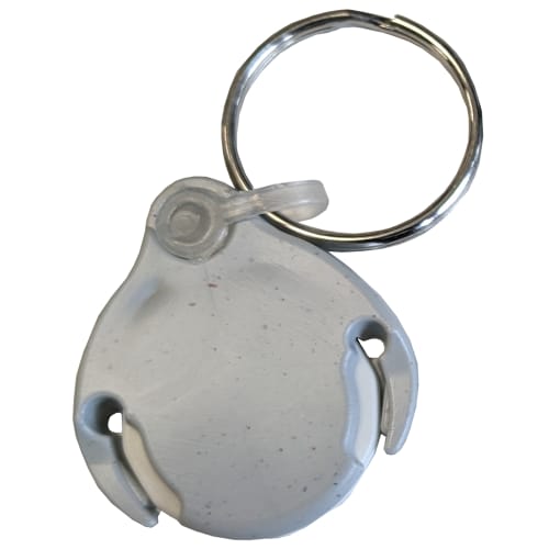 Branded Trolley Coin Keyring Lite | Total Merchandise